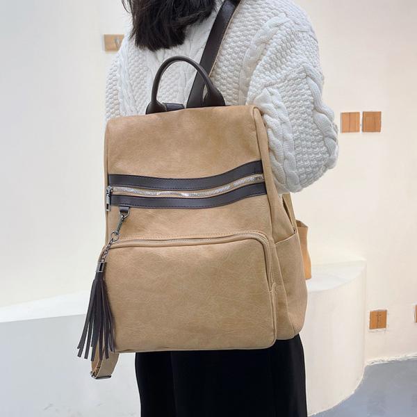 Quality 26*33*13cm Multi-functional and Stylish PU Leather Travel Backpack for Ladies for sale