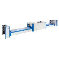 Quality Kitchen Cabinet MDF Door PVC Vacuum Membrane Press Machine for sale