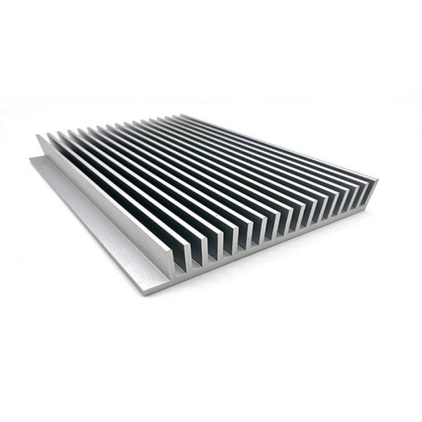 Quality Aluminium AL2024 7075  Heat Sink CNC Parts Anodized Extrusion Profiles Manufacturer for sale