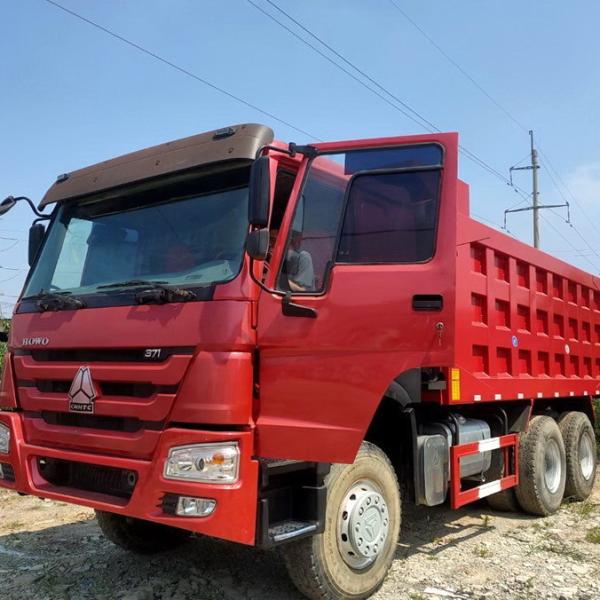 Quality Customizable Capacity Used Dump Truck Second Hand HOWO Dump Trucks for sale