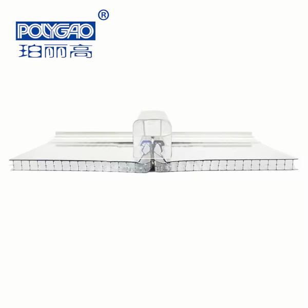 Quality 100% Virgin Material Danpalon Polycarbonate Multiwall U Locked Panel Hollow for sale