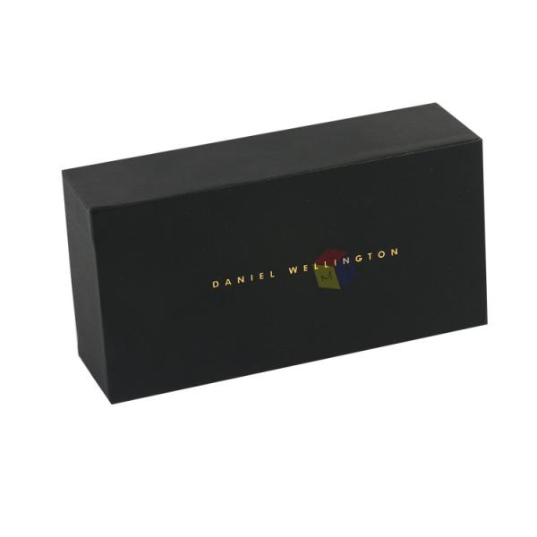 Quality Customizable Men's Gift Boxes Luxury Matte Black Rigid Cardboard Razor Blade for sale