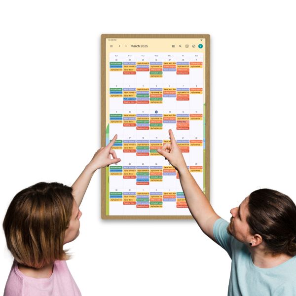 Quality Smart Digital Family Wall Calendar Online Monthly Planner Electronic Calendar For Fridge for sale