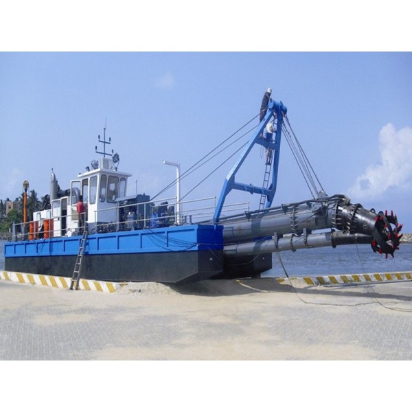 Quality 25m 3500m3/H 18" River Dredger Gold Mining Dredge for sale