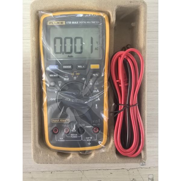 Quality Fluke 17B+ / 17B MAX Digital Multimeter 1000V 10A Backlit LCD CAT III 600V IP40 for sale