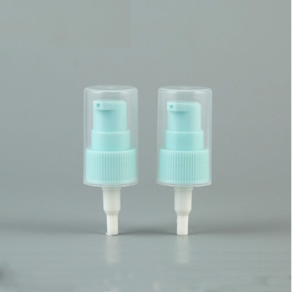 Quality 18mm 20mm Fine Mist Spray Tops For Disinfectant Solid Blue Ribbed for sale
