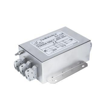 Quality 100A YX82G4 Servo Control Cabinet EMI Filter Three Phase Three Wire Filter for sale