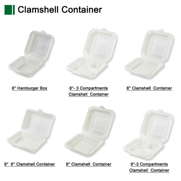 Quality Customized Size Take away Food Packaging Hinged Plastic PP MFPP Disposable food for sale