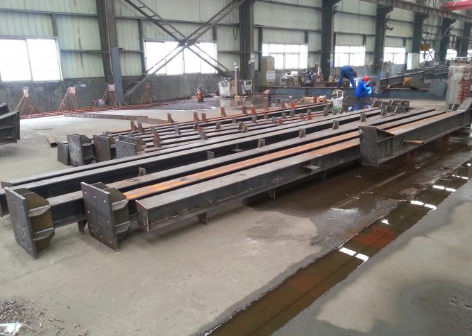 Prefabricated Steel Frame Buildings / Metal Building Frame Structure Warehouse 4
