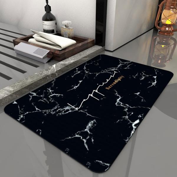 Quality Quick Drying Bathroom Washroom Absorbent Bath Mats Non Slip for sale