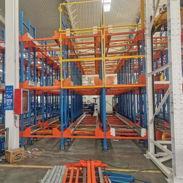Quality Durable Steel Customized Radio Shuttle Rack Pallet Racking for Warehouse for sale
