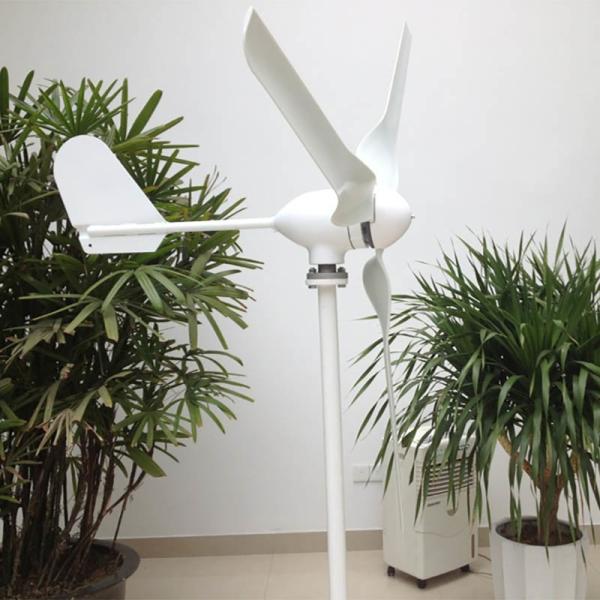 Quality IP65 Small Horizontal Wind Turbine 24V 48V 600W 800W Horizontal Axis Wind for sale