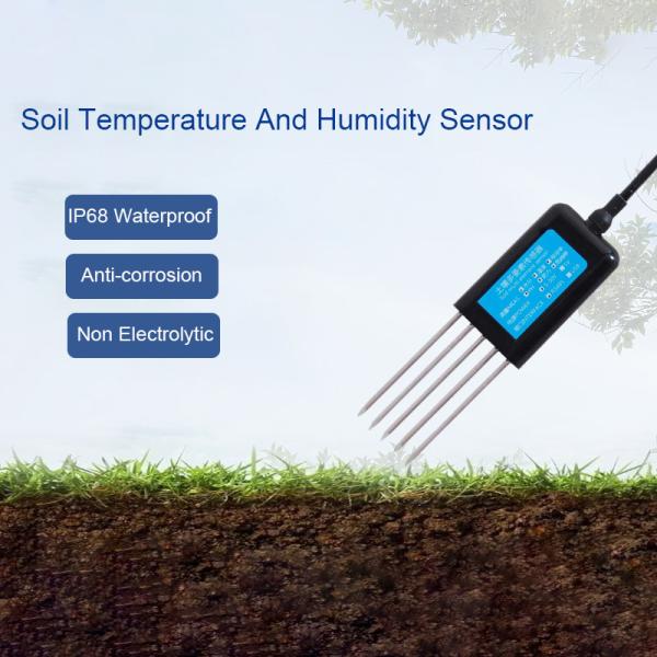 Quality 7 in 1 All-in-One Soil Moisture Temperature EC PH Sensor Probe for Planting for sale