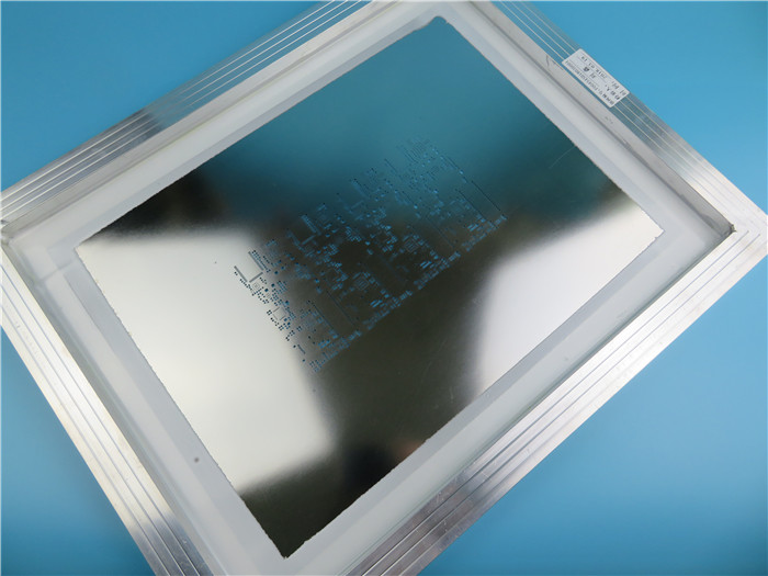 Quality Laser Stencil Built on 520 X 420mm With Aluminum Fame and 0.12mm thick for sale