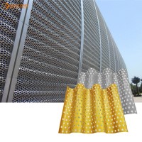 Quality Weather Resistance Corrugated Aluminum Wall Panels / Architectural Metal Tiles for sale