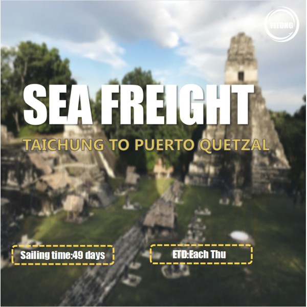 Quality ONE HPL Carrier International Sea Freight From Taichung To Puerto Quetzal Guatemala for sale