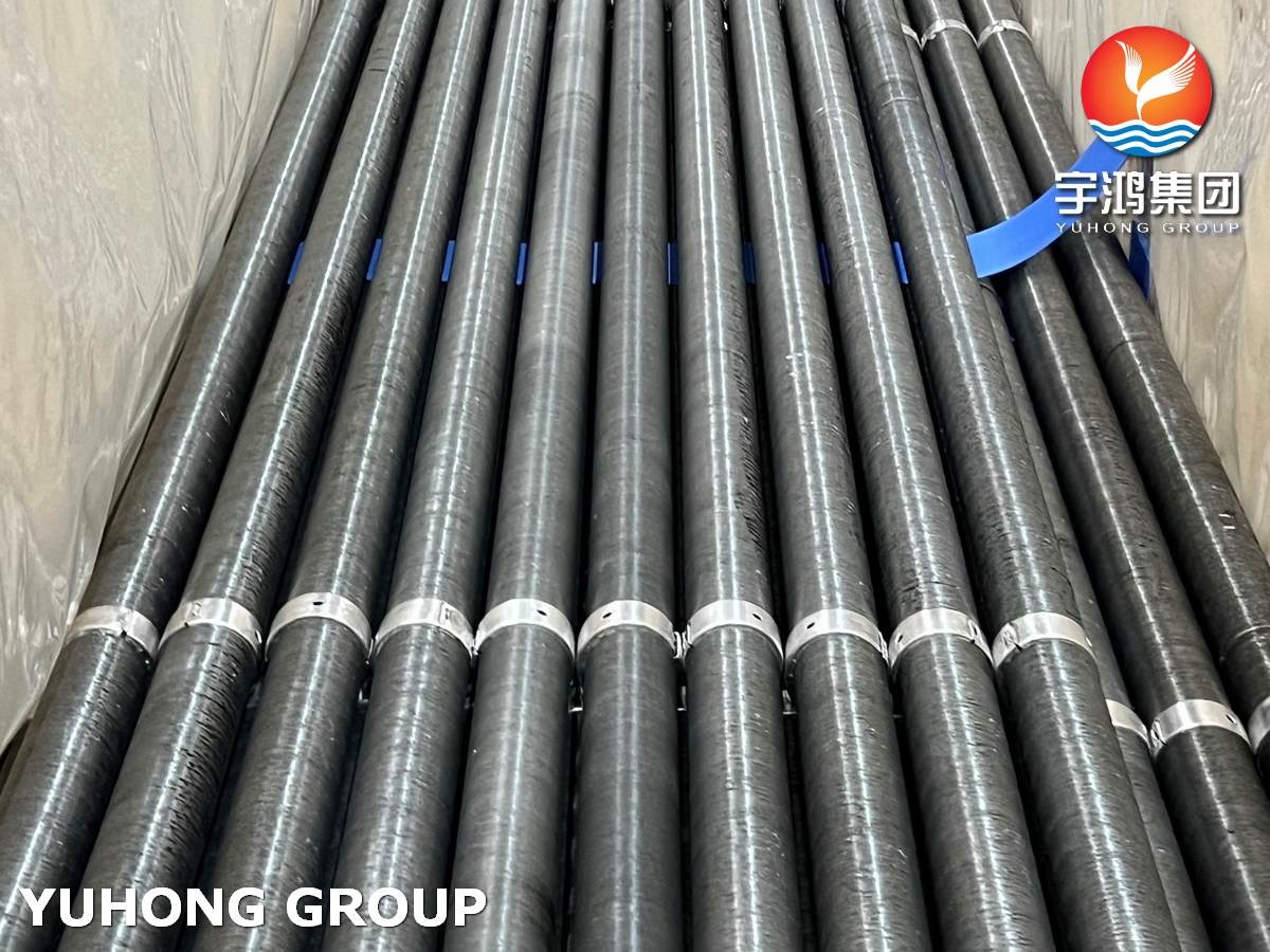 Quality Embedded G Fin Tube , Carbon Steel ASTM A179 With ASTM B209 Al 1050 For Cooling Tower Application for sale