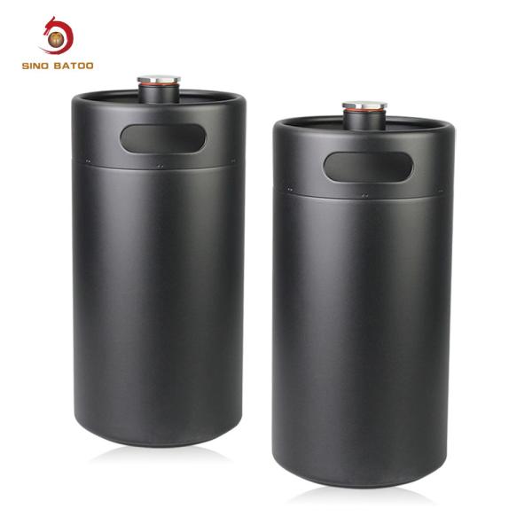 Quality Stainless Steel Double Wall 5 Liter Mini Beer Kegs for sale