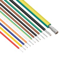 Quality UL1015 PVC Wire 2-30 AWG 600V Rated Voltage 105C Temperature Hook Up Electric for sale