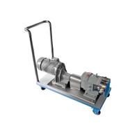 Quality Cosmetic Plant Stainless Steel Lobe Pump Discharge Rotor Pump for sale