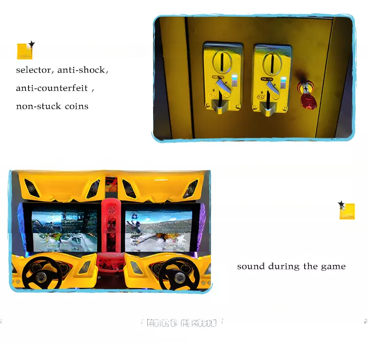Close-up of steering controls