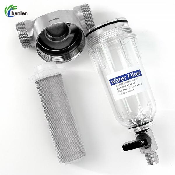 Quality 4000L Large Flow 304 Stainless Steel Water Purifier Household For Sediment Particles for sale