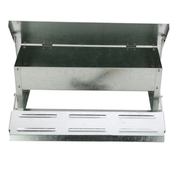 Quality 1.2mm Hot Galvanized 10.4L Automatic Timer Chicken Feeder for sale