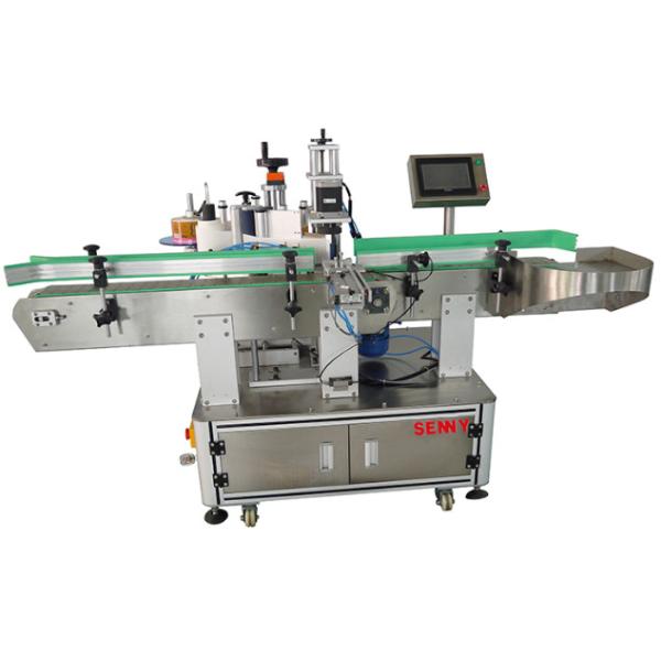 Quality 1200W 35pcs/Min Automatic Labeling Machine For Cylindrical Cans for sale