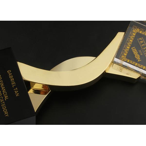 Quality Crystal & Zinc Alloy Custom Made Trophy For Quarterly Awards Ceremony for sale