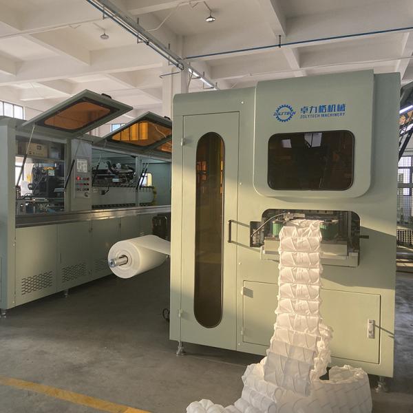 Quality ZOLYTECH Pocket Spring Coiling Machine Pocket Spring Production Line ZLT-PS150S for sale