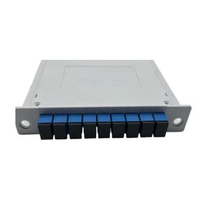Quality 1X8 FTTH LC UPC Fiber Optic Box for Singlemode Duplex Optic and APC/UPC Ending for sale