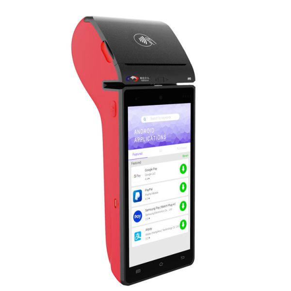 Quality Smart EMV Pos System Handheld Mobile 5.5 inch With Touch Screen for sale