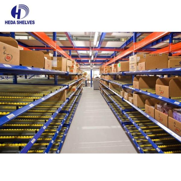 Quality Carton Flow Shelving Carton Live Storage Racks  3T Layer for sale