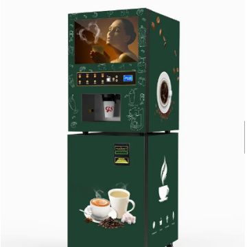 Quality Self Service Food Orange Juice Vending Machine Coin Note Payment With Cooling for sale