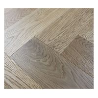 Quality Prime Oak Herringbone Parquet Flooring Smoked Customized Color for sale