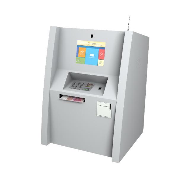 Quality Tabletop / Wall Mounted 10inch Mini ATM machine With Cash Dispenser for sale