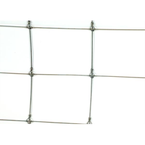 Quality Zinc Coated Square Woven Wire Deer Fence 3D Modeling Wire 1.8mm-2.5mm For for sale