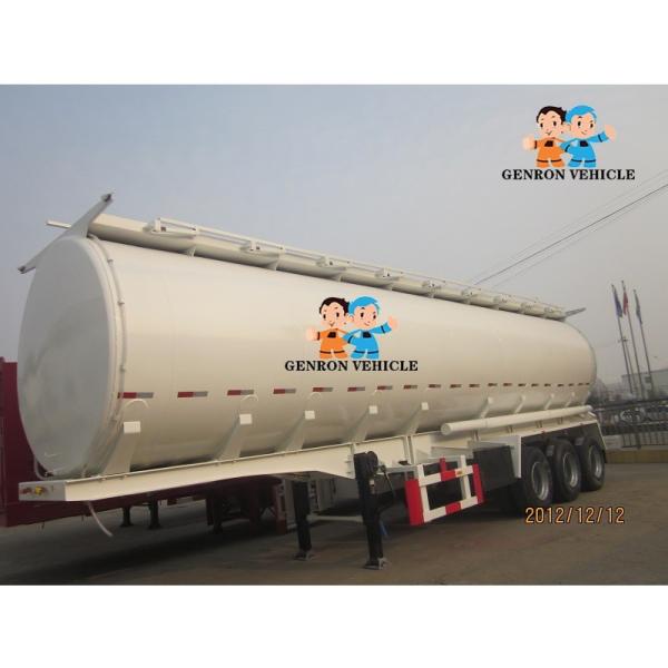 Quality 2 Axles Steel Alloy Crude Oil 50CBM Liquid Tanker Trailer Vehicle for sale