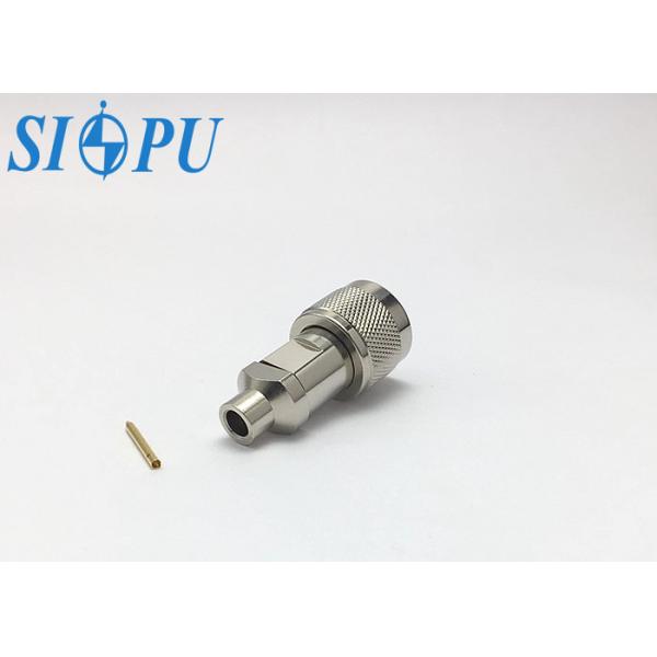 Quality N-Type Male RF Connector for RG142B/U Coaxial Cable – Threaded for sale