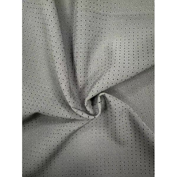 Quality 138GSM 92%P 8%SP 100D+40D*100D+40D  4-way spandex hole fabric for sale