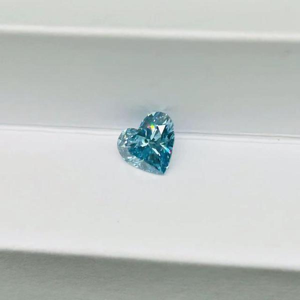 Quality 2.9ct Fancy Intense Lab Grown Blue Diamonds With IGI Certification for sale