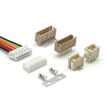 Quality Wafer ZH Connector Wafer 1.5mm Right Angle DIP Round PIN UL94V-0 for sale