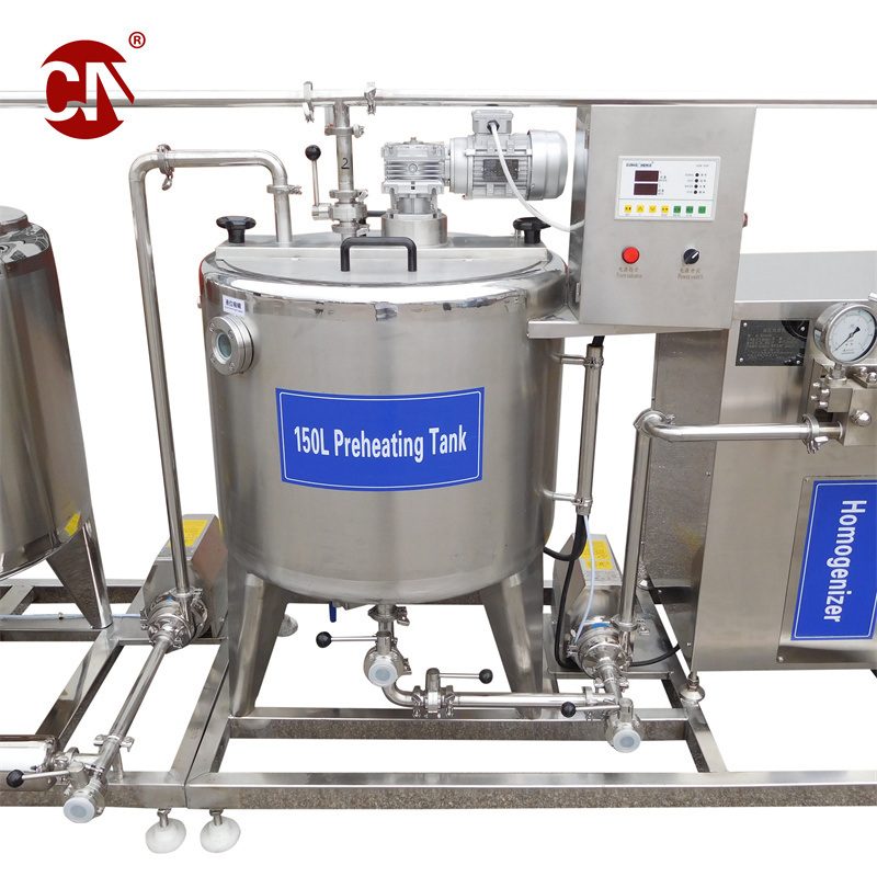 Complete Uht Milk Processing Packaging Plant Yogurt Production Line