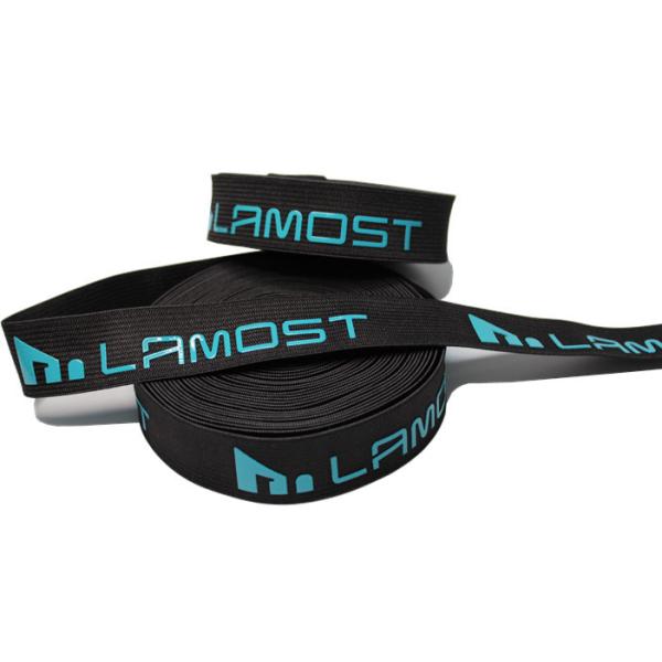 Quality Polyester Nylon 1 Inch 25mm Silicone Gripper Elastic For Clothing for sale