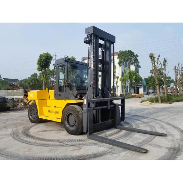 Quality Top- Second Hand Komatsu FD160 with Diesel Engine Power Source and 1150mm Fork for sale