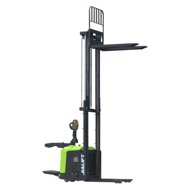 Quality Adjustable Electric Stacker Rated Traction Weight 2000kg 3030mm Motorized for sale