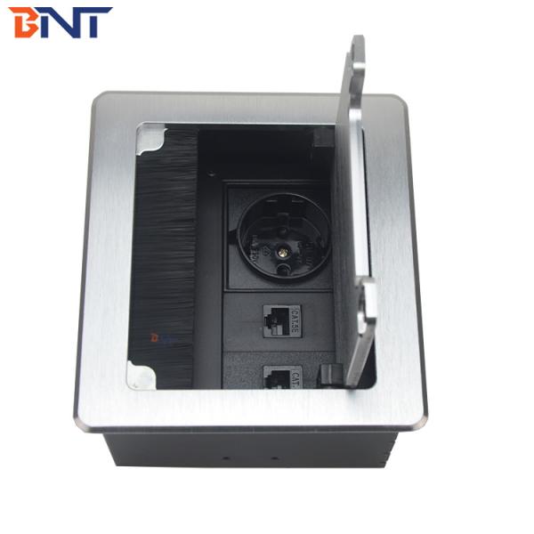 Quality modular design flip up table socket with EU power used in meeting room BF402 for sale