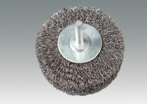 Quality shaft-mounted wheel wire brush-wide for sale