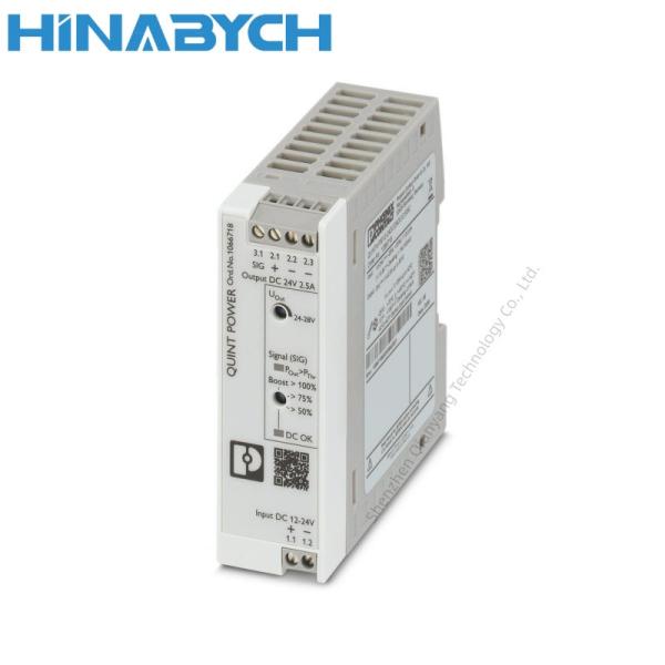 Quality New and Original Phoenix 1066718 Quint4-PS/12-24DC/24DC/2.5/Sc - UPS Power Converter - DC/DC Converter for sale