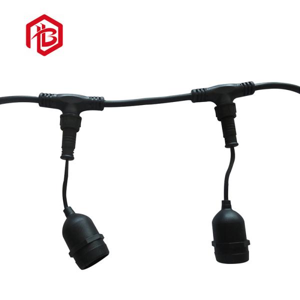 Quality 300VAC PVC Nylon 2 Pin Waterproof IP68 E27 Bulb Holder for sale